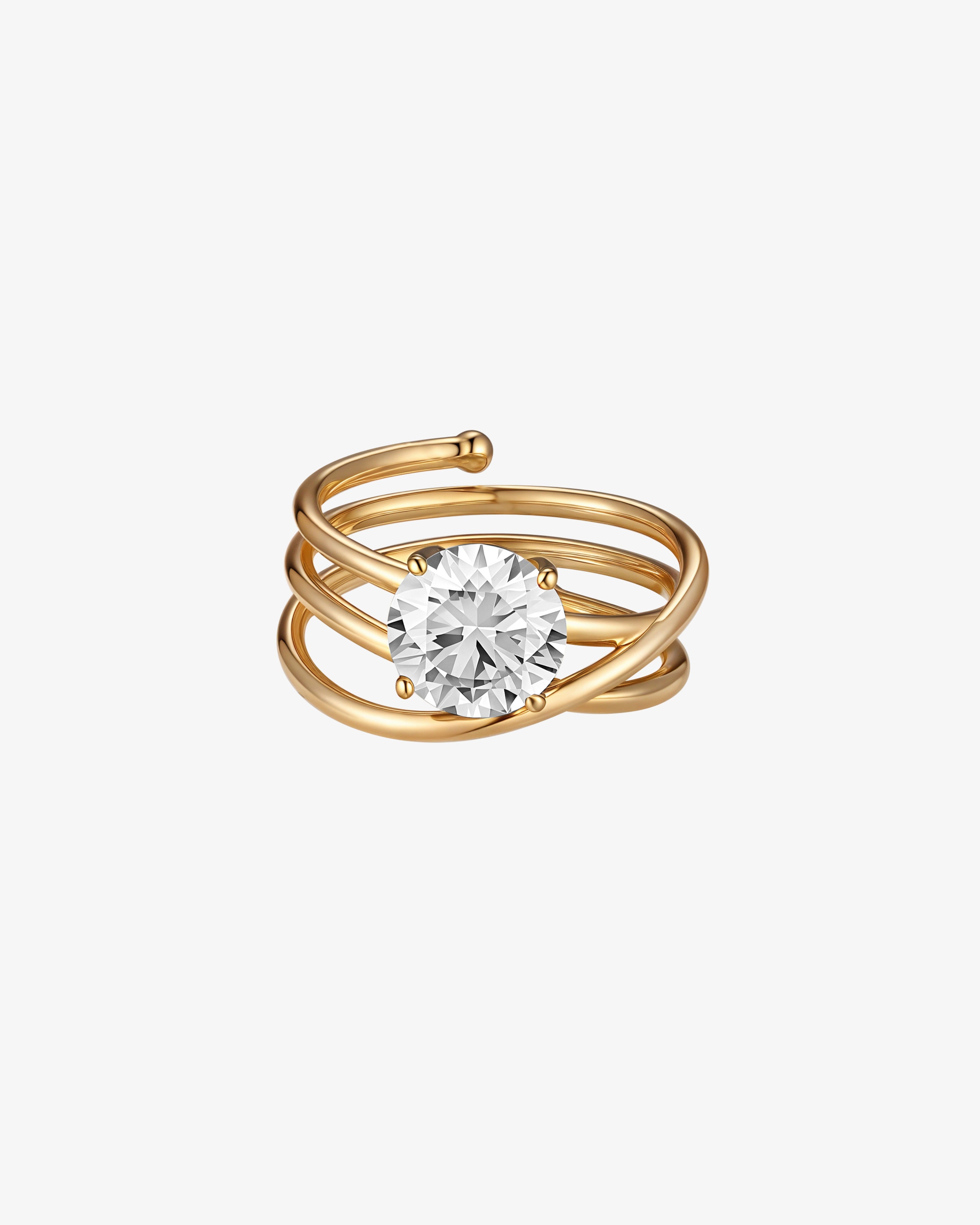 Éclipse Diamond Ring | Sculptural Fine Jewellery – VUOI