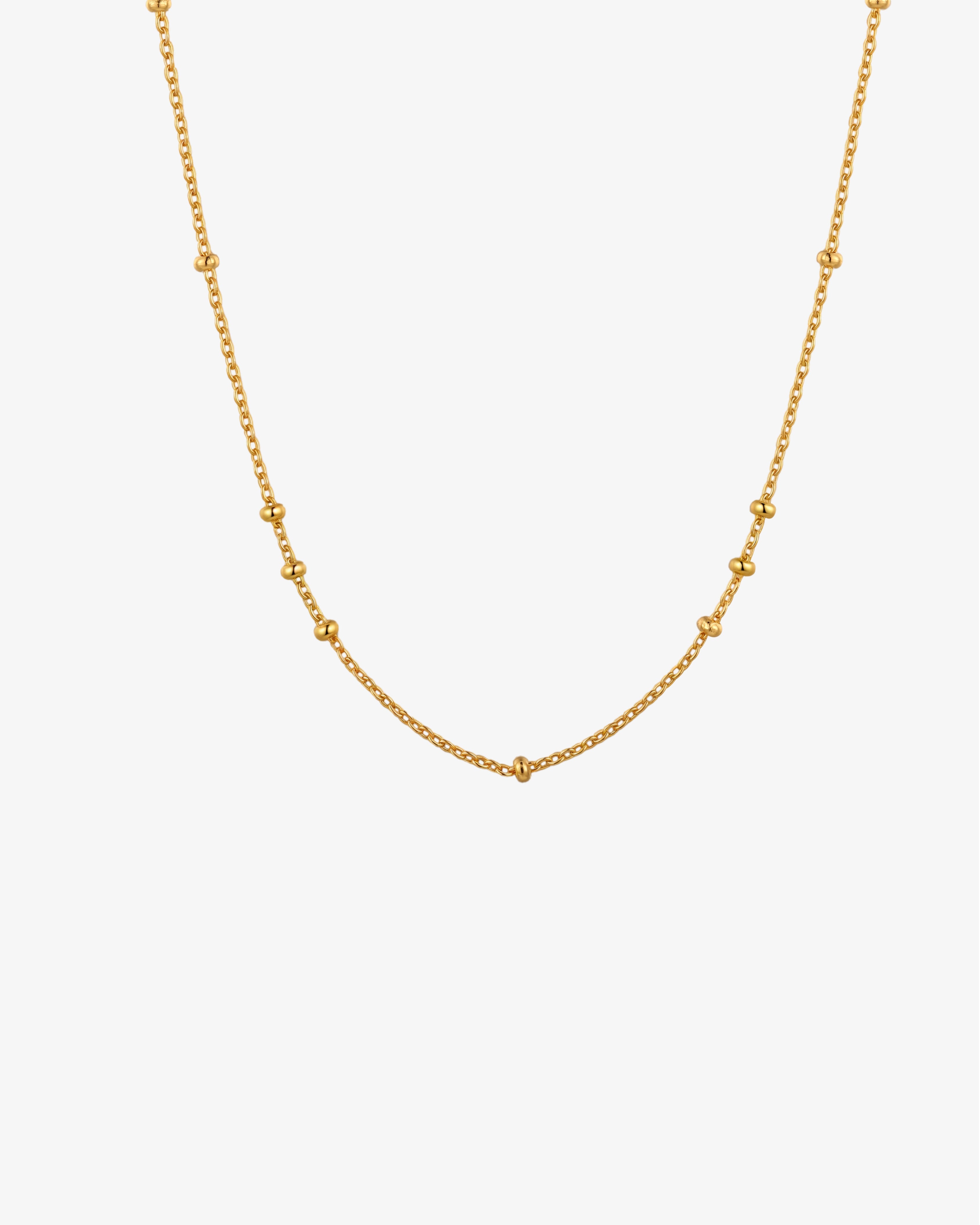 Lumi Dot Chain Necklace | Delicate Everyday Glow